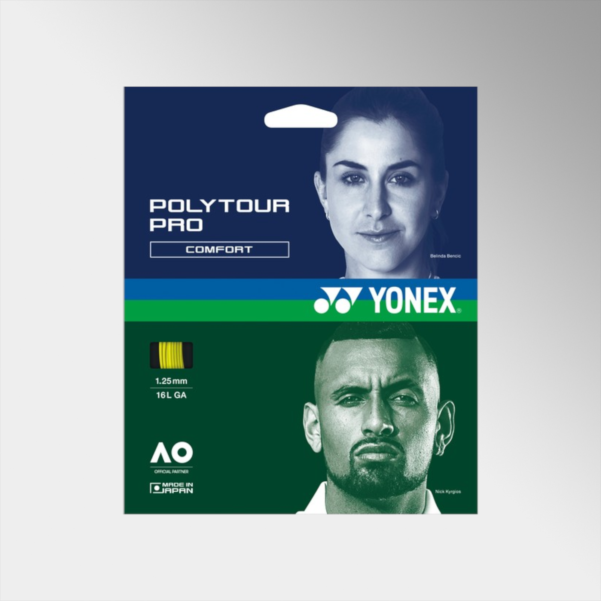 POLYTOUR PRO Tennis String Set - Professional-Level Control & Feel ...